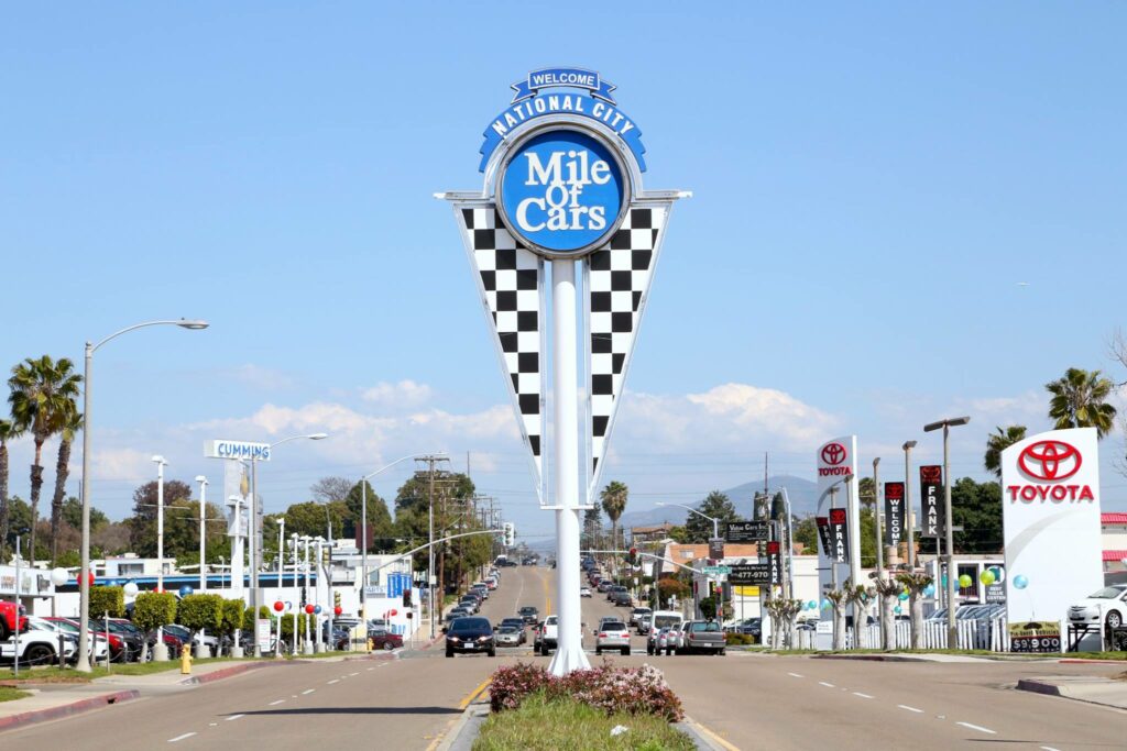 Our History – Mile of Cars in National City